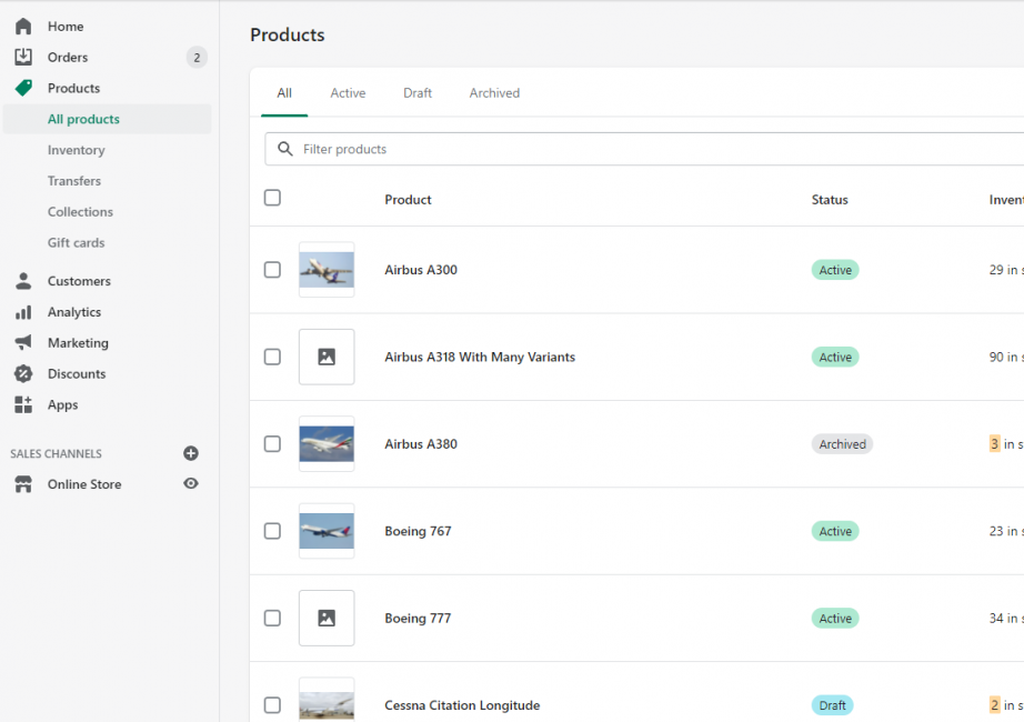 Bulk hide or delete Shopify products without images - Matrixify App