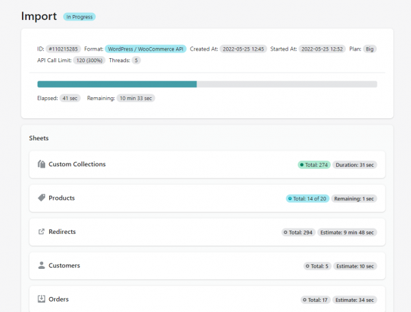 Migrate from WordPress/WooCommerce to Shopify with Matrixify