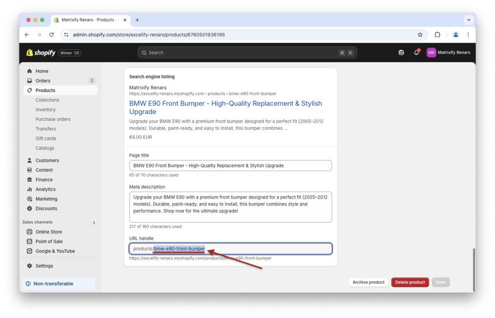 Bulk Generate Shopify Product Descriptions And Seo With Chatgpt Ai Matrixify App