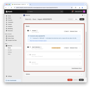 Import data to Shopify with Matrixify - Matrixify App