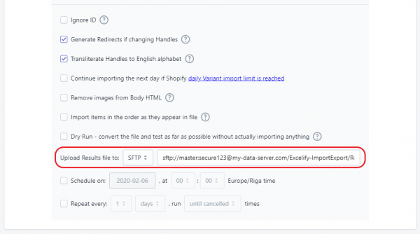 Automatically batch import files to Shopify from FTP/SFTP folder