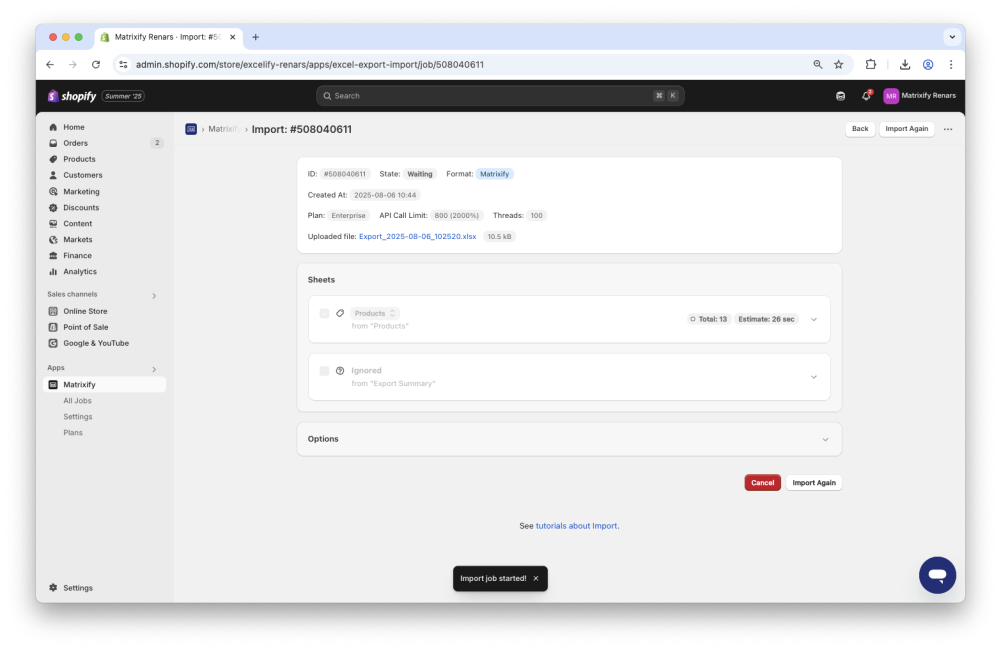 Bulk update Shopify Rich Text Metafields using HTML or Markdown - Matrixify App
