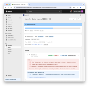 Import data to Shopify with Matrixify - Matrixify App