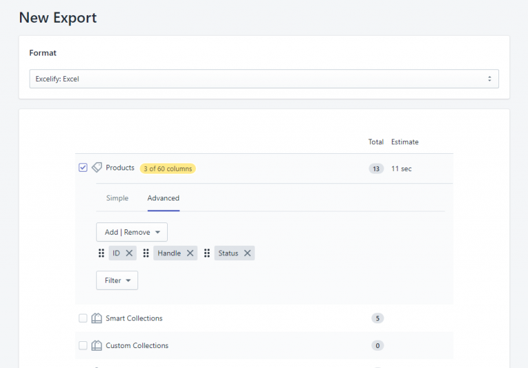 How to bulk update Shopify Product Status - Matrixify App