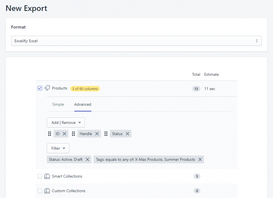 How to bulk update Shopify Product Status - Matrixify App