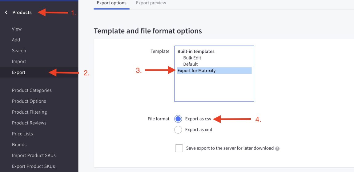 How To Migrate Products From Bigcommerce Csv To Shopify Matrixify App