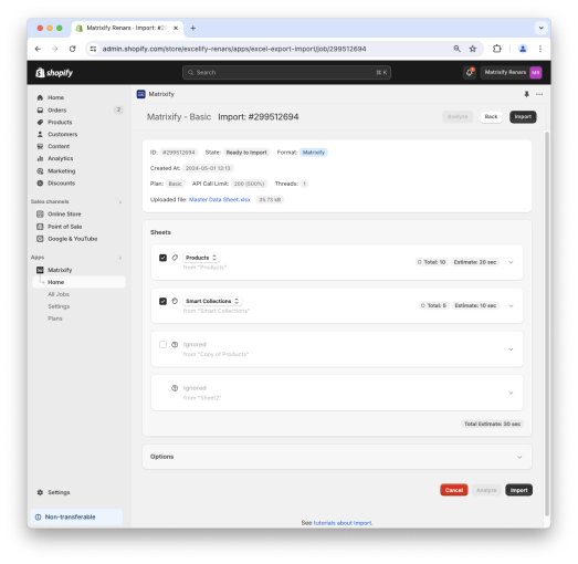How Matrixify Works - Bulk import, export & edit Shopify data