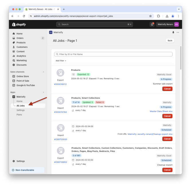How Matrixify Works Bulk Import Export And Edit Shopify Data
