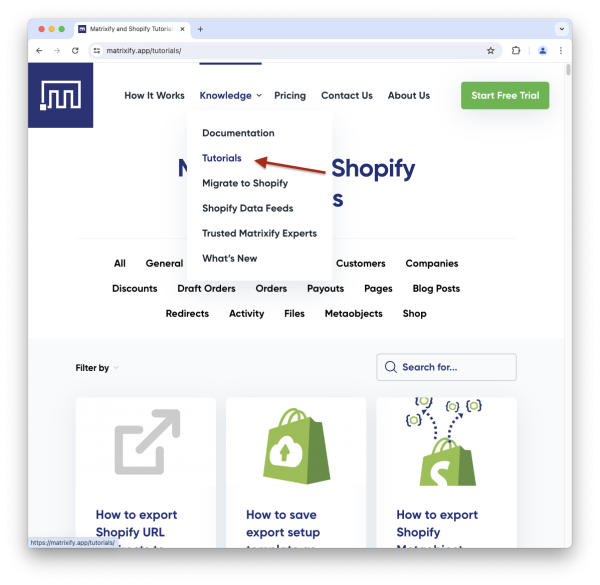 How Matrixify Works - Bulk import, export & edit Shopify data