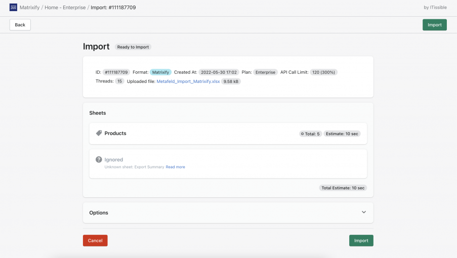 How to manage Shopify Metafields? - Matrixify App