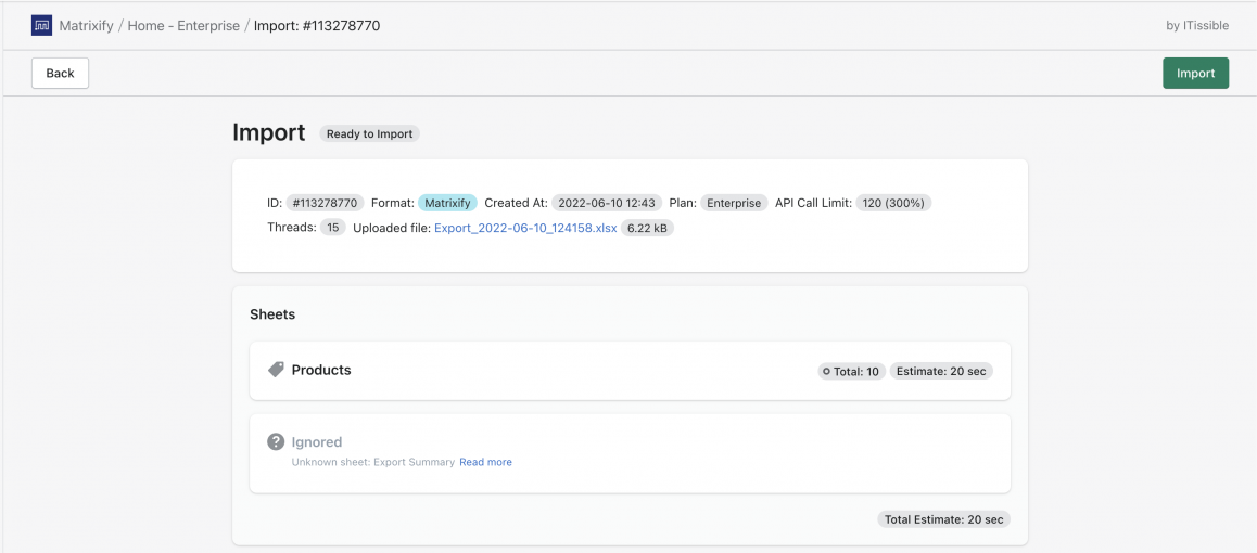 How to bulk update Shopify Product Status - Matrixify App