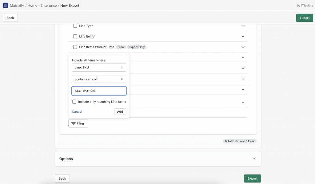 Bulk Add Line Items To Shopify Orders Matrixify App