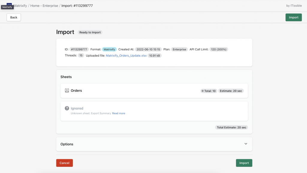 Bulk Add Line Items To Shopify Orders Matrixify App