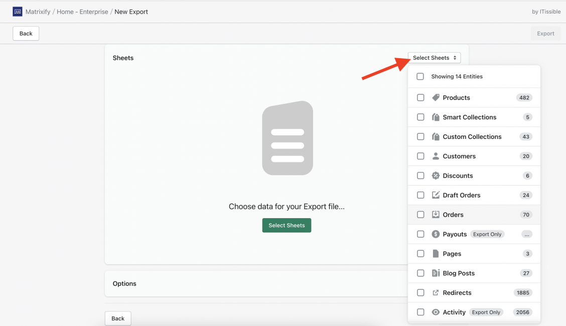 How to Export Shopify Orders to Excel/CSV? - Matrixify App