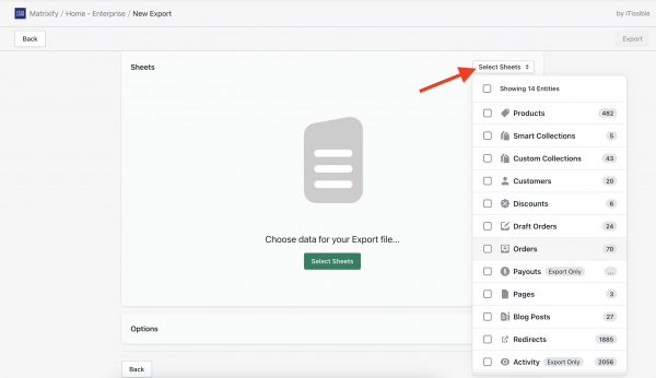 How to Export Shopify Orders to Excel/CSV? - Matrixify App