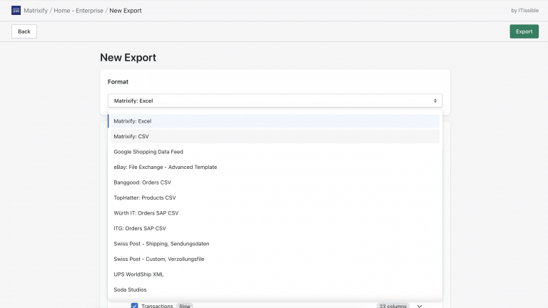 How to Export Shopify Orders to Excel/CSV? - Matrixify App