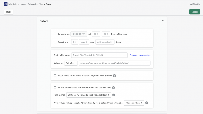 How to Export Shopify Orders to Excel/CSV? - Matrixify App