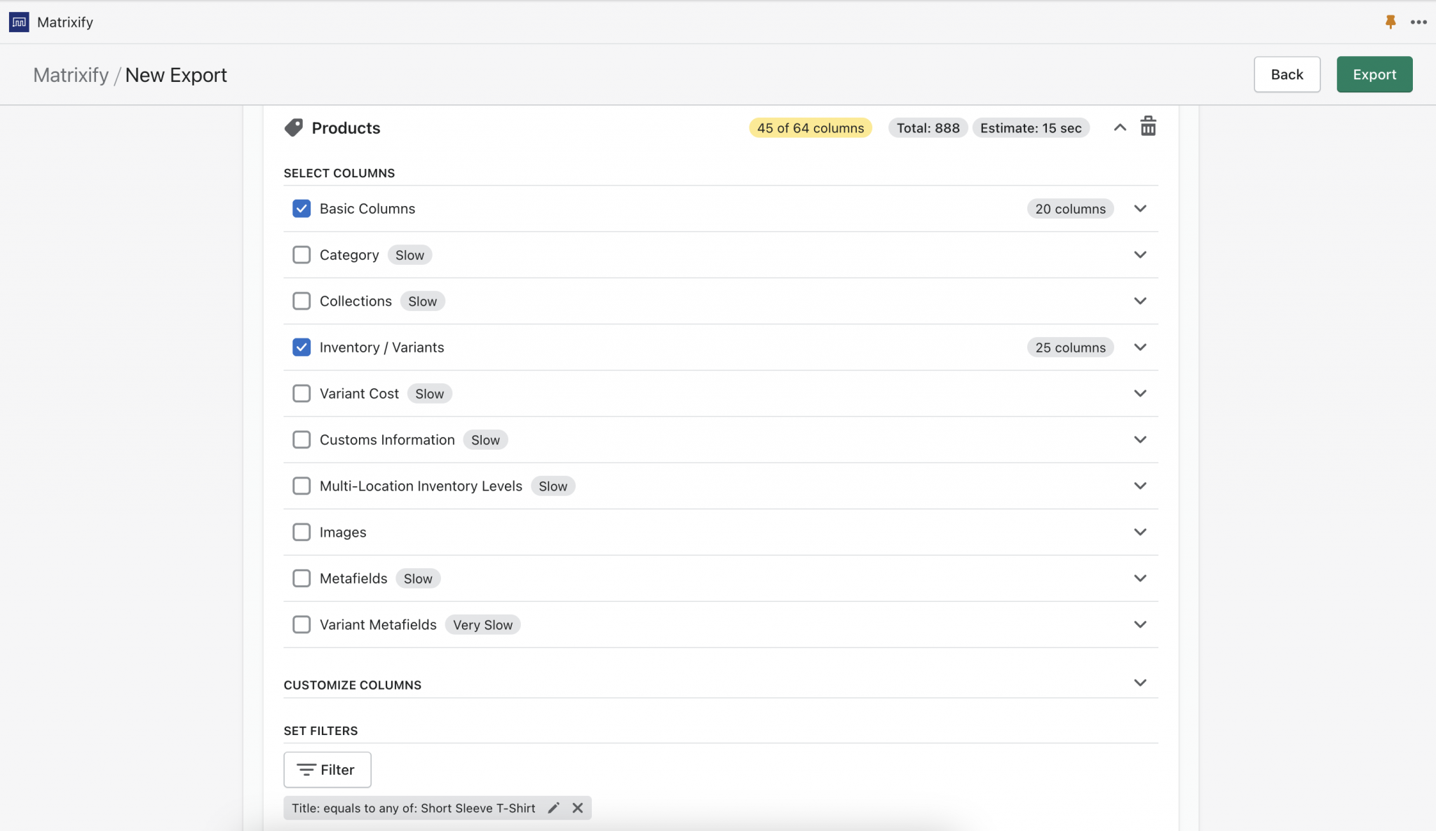How To Bulk Delete Product Variants In Shopify Matrixify App 4995