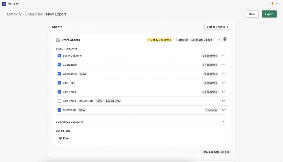 How to Import Shopify Draft Orders with the Matrixify app