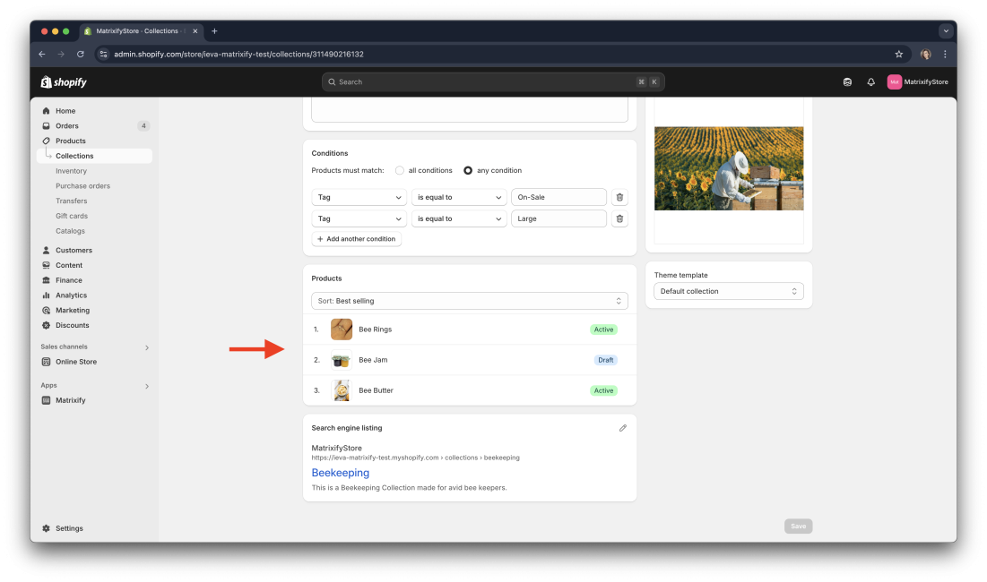 Create Smart Collections In Bulk By Product Tags Matrixify App